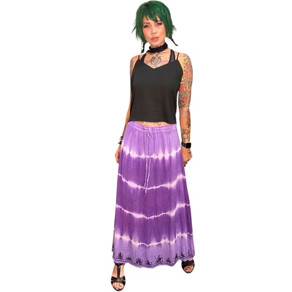 ana & kate | Skirts | Ana Kate Tie Dye Maxi Skirt | Poshmark